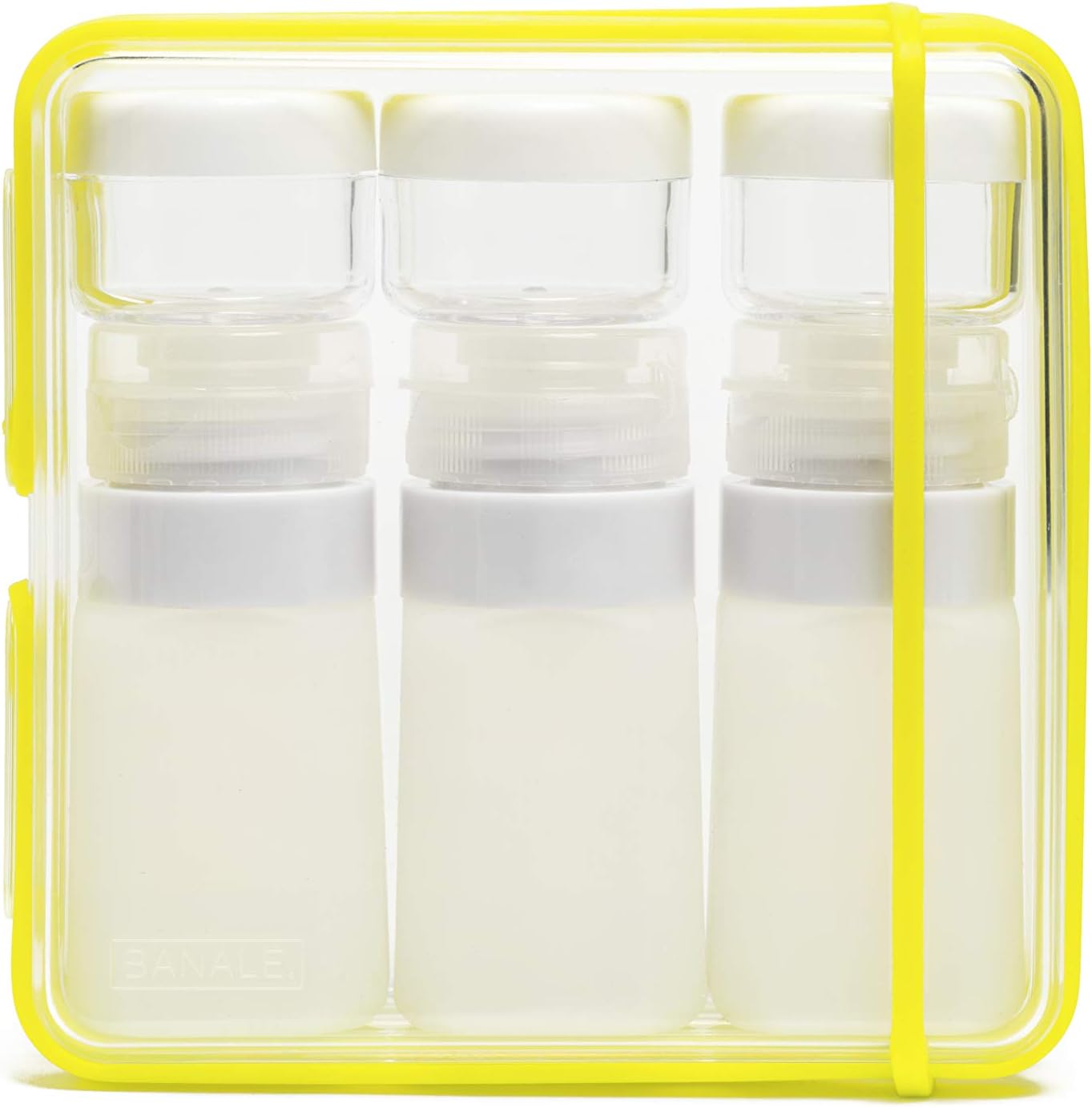 Amazon.com: Banale Travel Kit - Transparent and Squeezable Toiletry ...