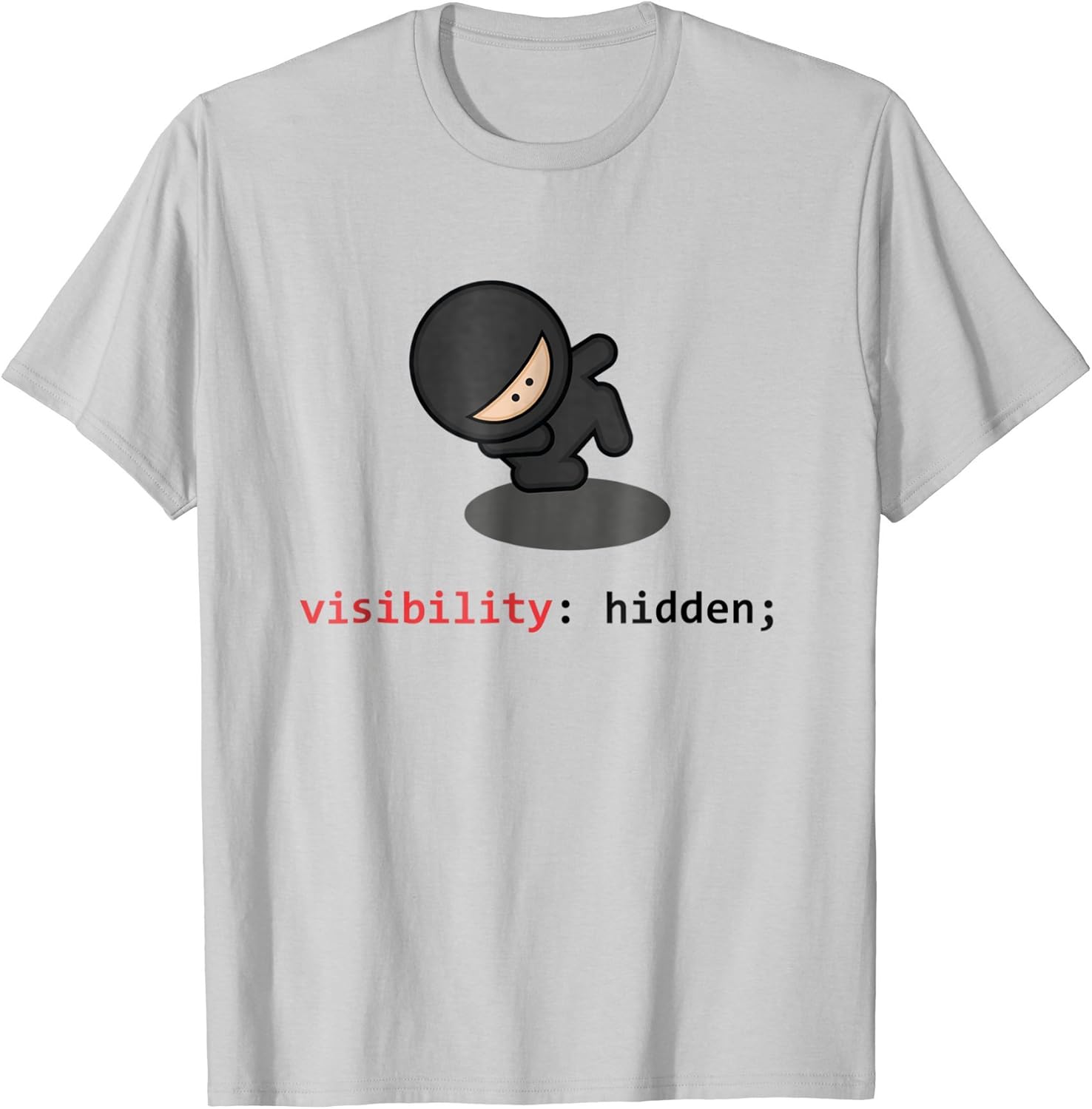 Amazon.com: CSS Ninja Shirt - Funny Developer Coder Programmer Tee ...