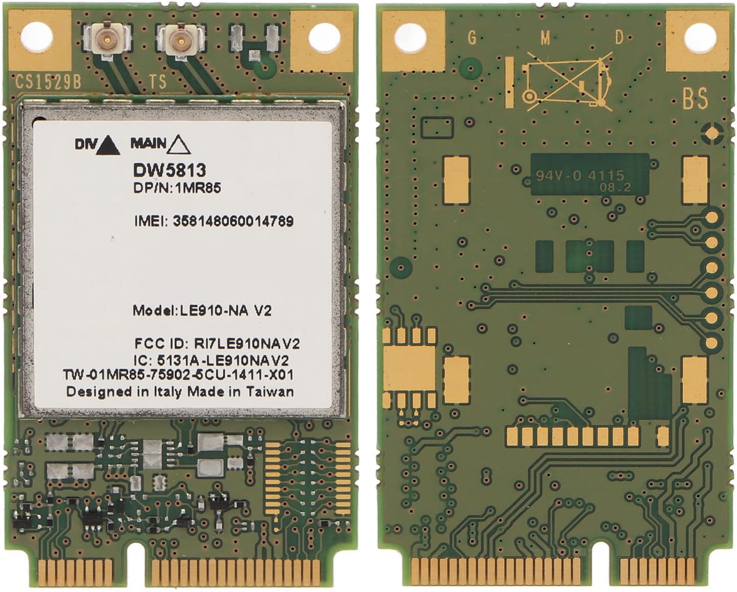 Amazon.com: Mini PCI-E Adapter with SIM Card Slot for 3G/4G,WWAN LTE ...