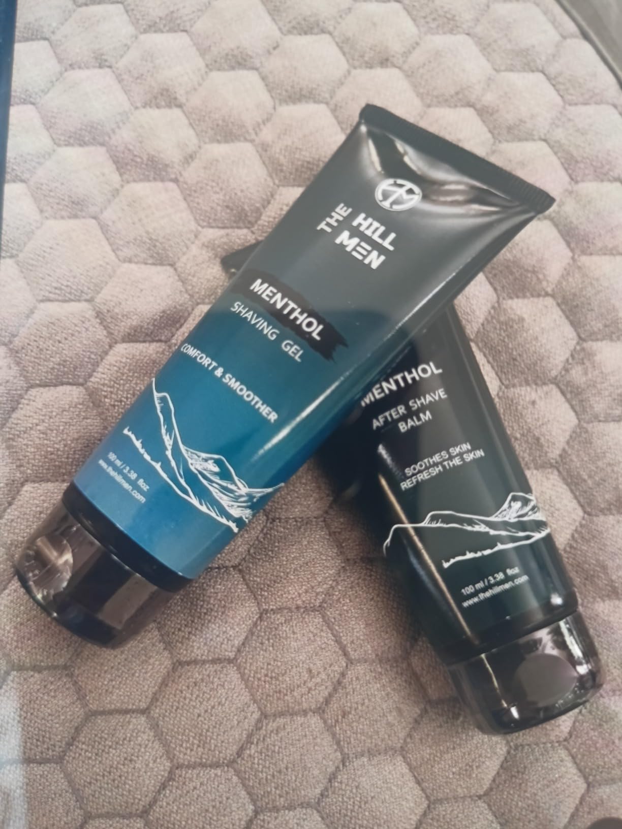 The Hillmen - Menthol Shaving Gel & After Shave Balm Icy Freshness for ...