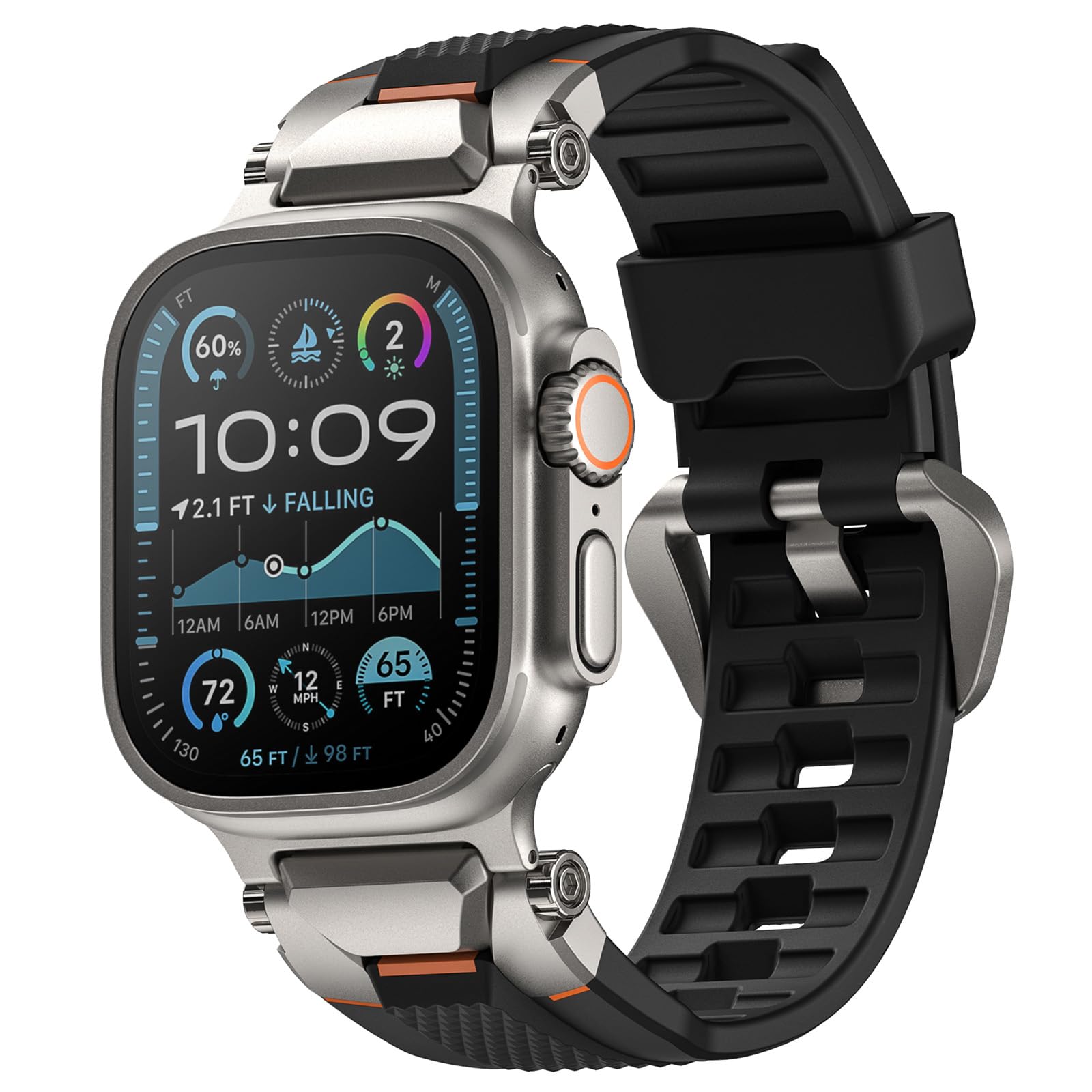 Amazon.com: ULTIMAL Compatible with Apple Watch Ultra 2/Ultra 49mm ...