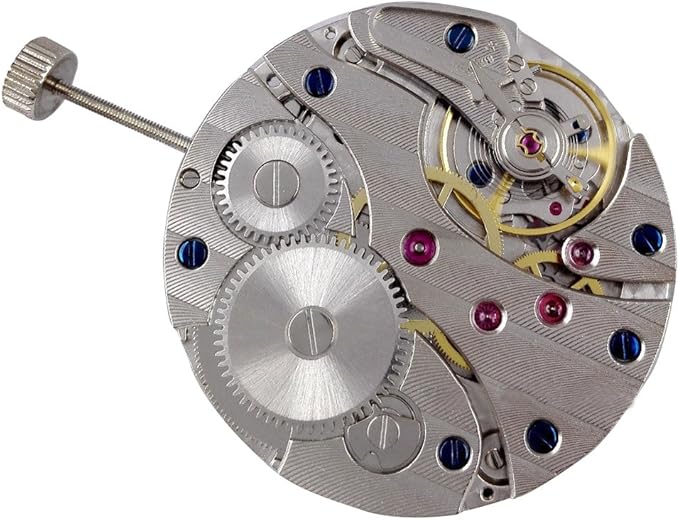 17 Jewels Vintage Swan Neck Hand Winding 6497 Men's Watch Movement ...