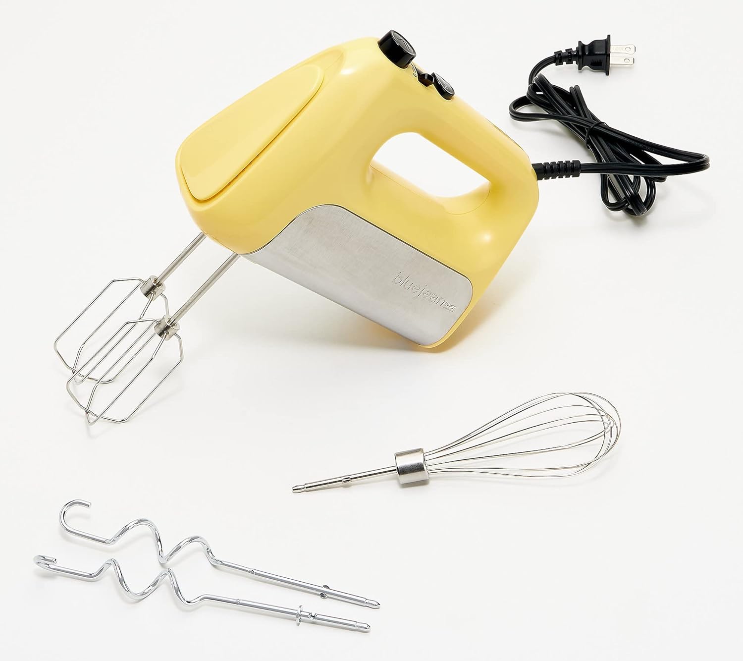 Amazon.com: Blue Jean Chef Variable Speed Hand Mixer with Dough Hooks ...