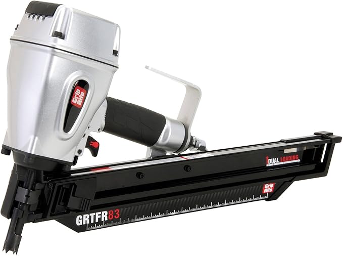 Grip-Rite GRTFR83 RH Short-Body 21 Degree Framing Nailer, 3-1/4-inch ...