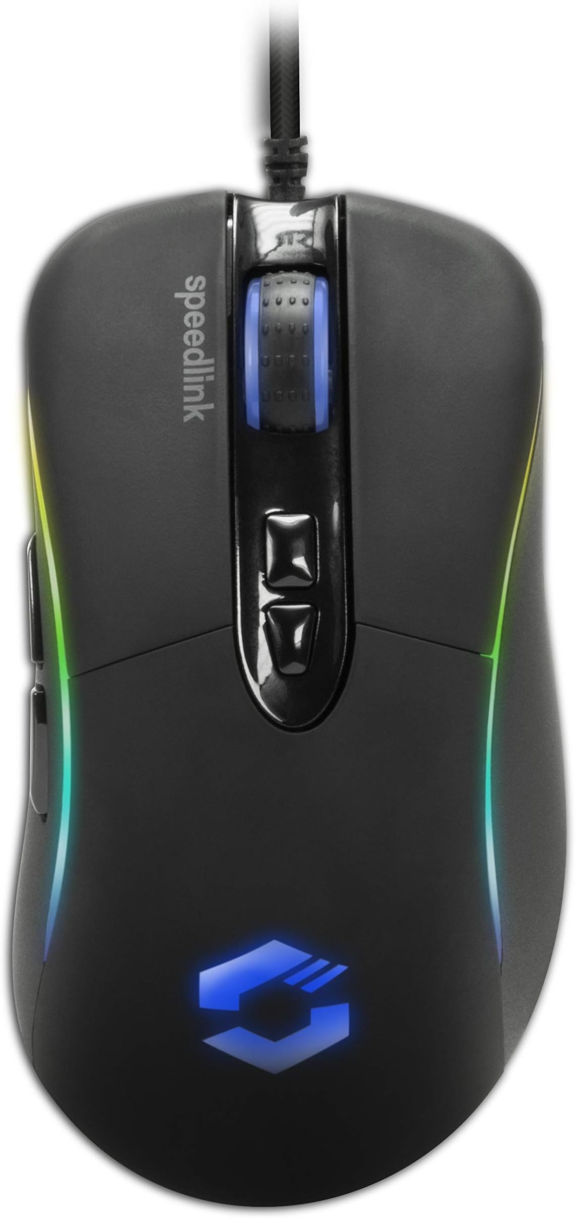 SPEEDLINK ZAVOS Gaming Mouse – Gaming Maus mit Kabel, mehrfarbige LED ...