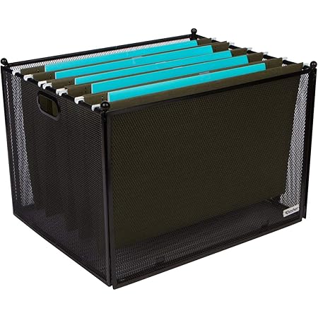 Amazon.com: MaxGear Hanging File Organizer, Acrylic File Folder ...