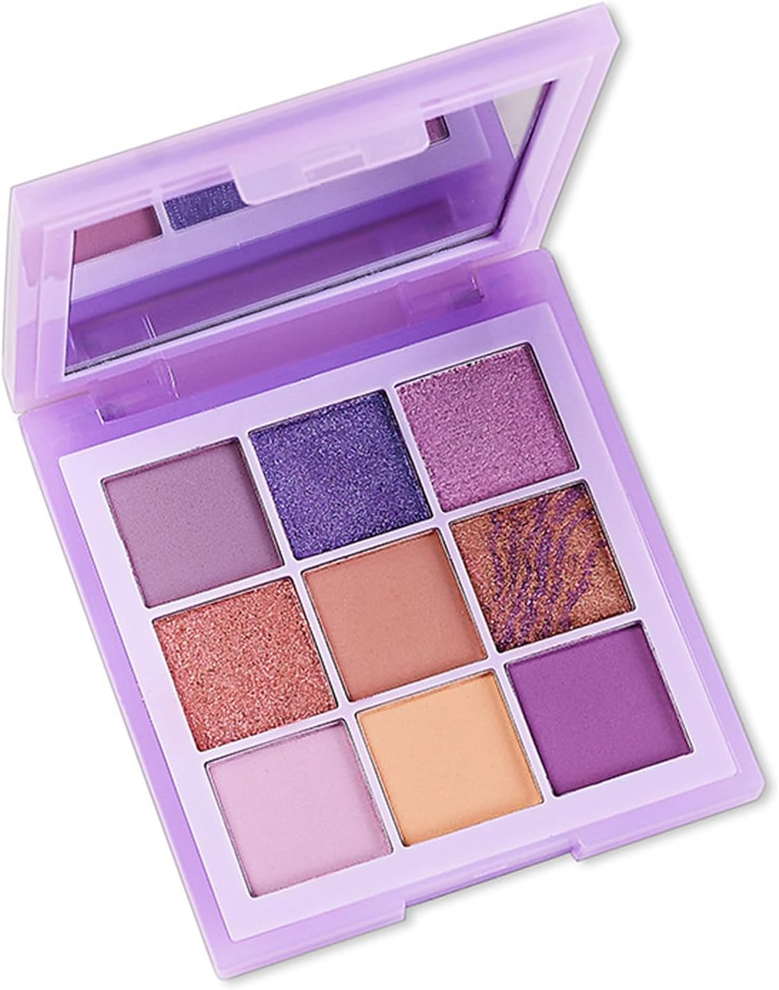 DMQ Eyeshadow Palette, Purple Pink Eye Shadow Pallets For Women, 9 ...