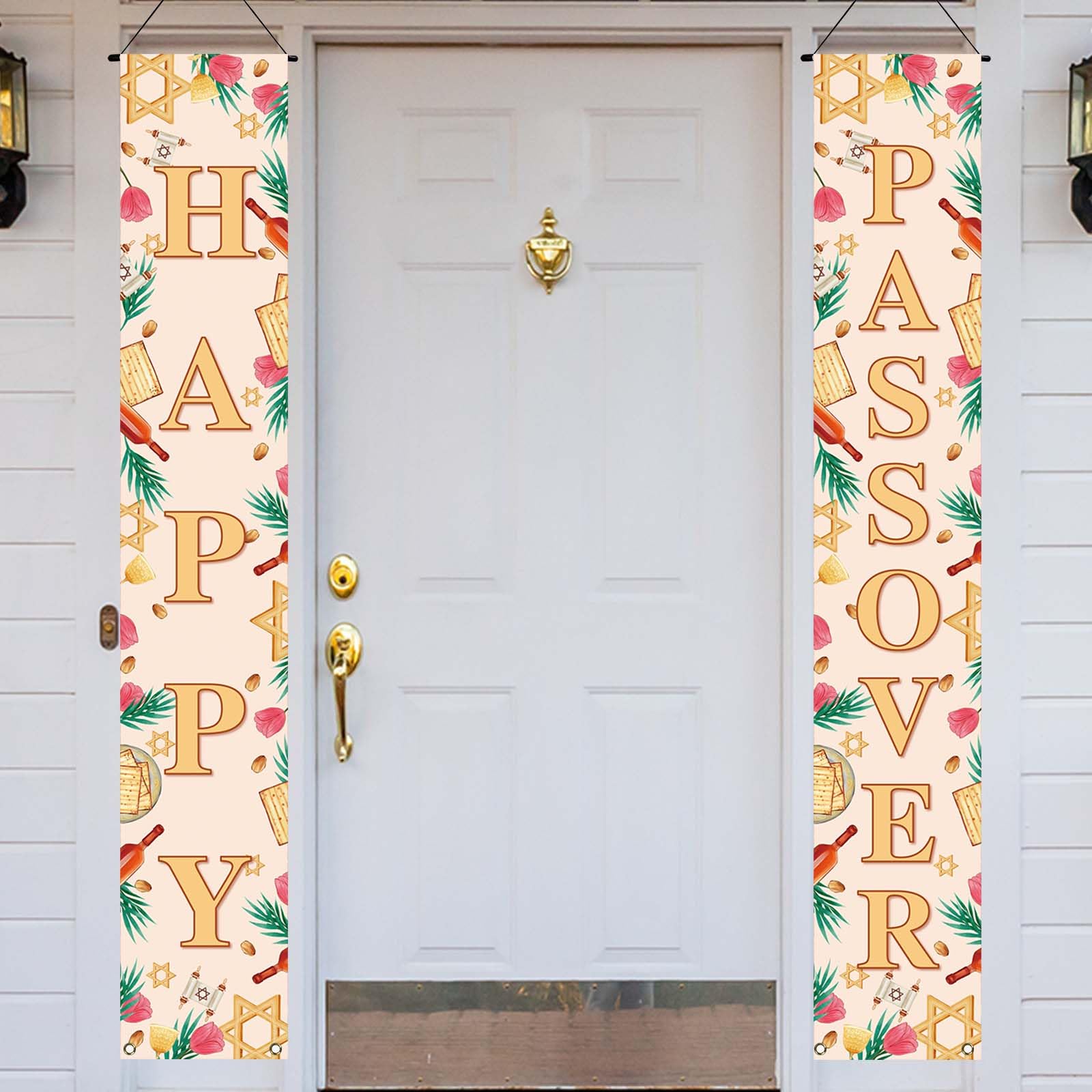 Snapklik.com : Passover Decorations Outdoor Happy Passover Welcome ...