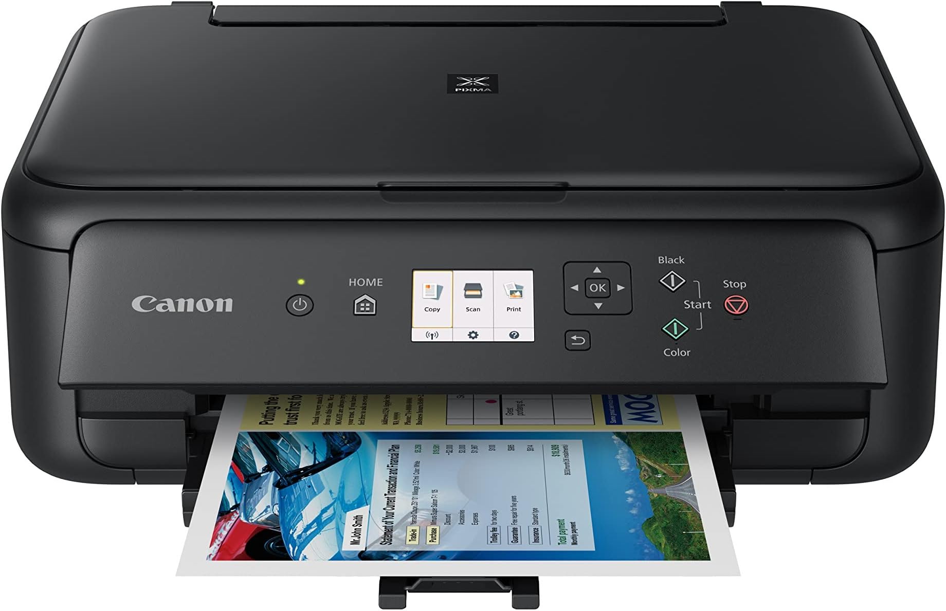 Canon PIXMA Home TS3460 Multifunction 3-in-1 Wireless Inkjet Printer ...