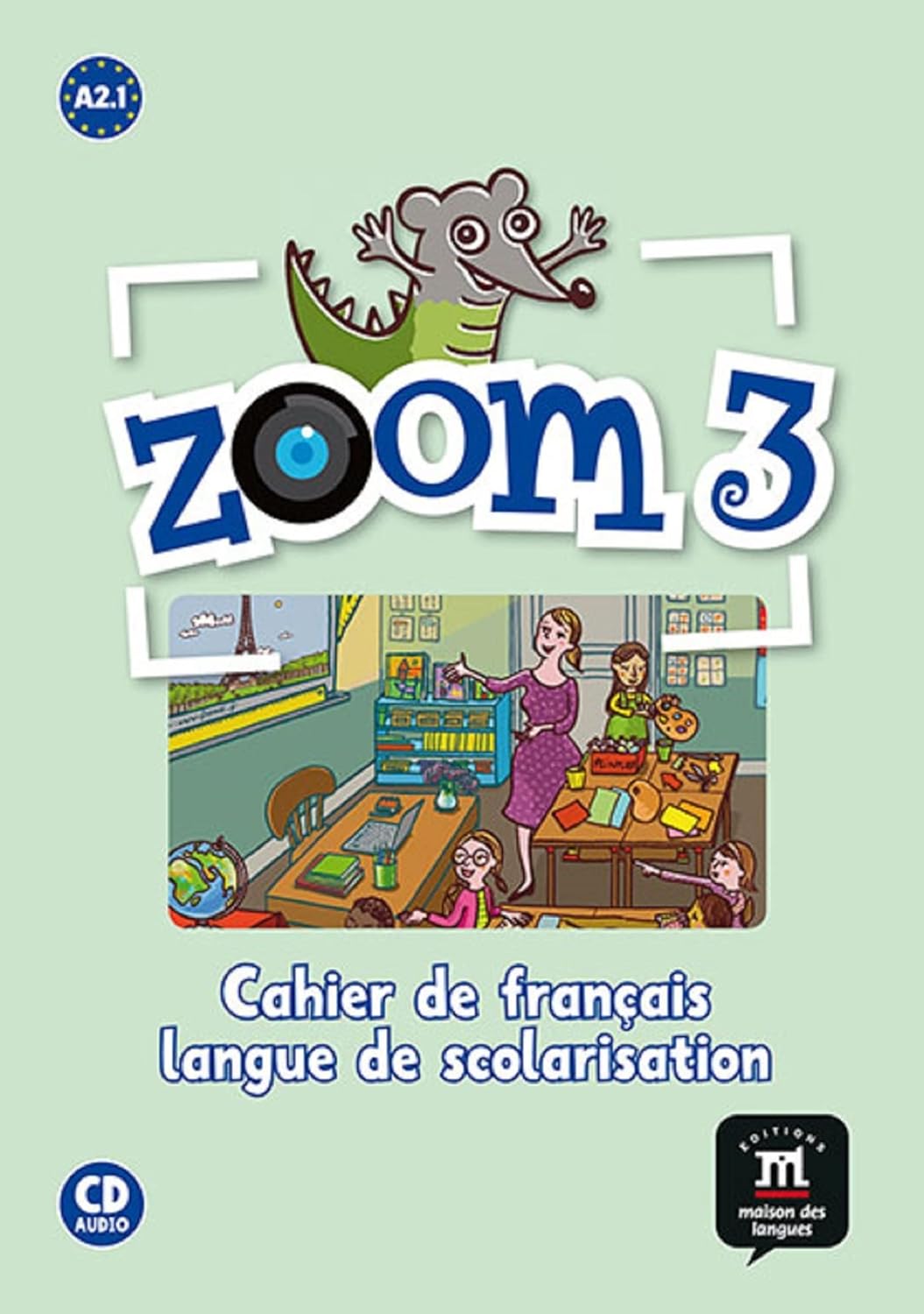 Zoom 3 - Cahier d'activités FLS + CD: Difusion: 9788415640349: Books ...
