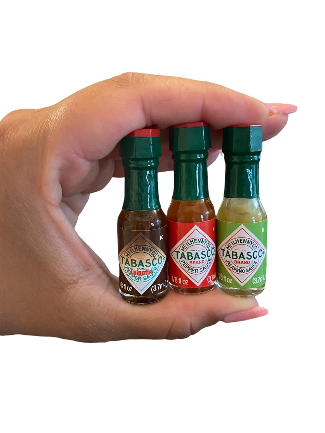 Mini botellas de salsa picante Tabasco con estuche de viaje, paquete ...