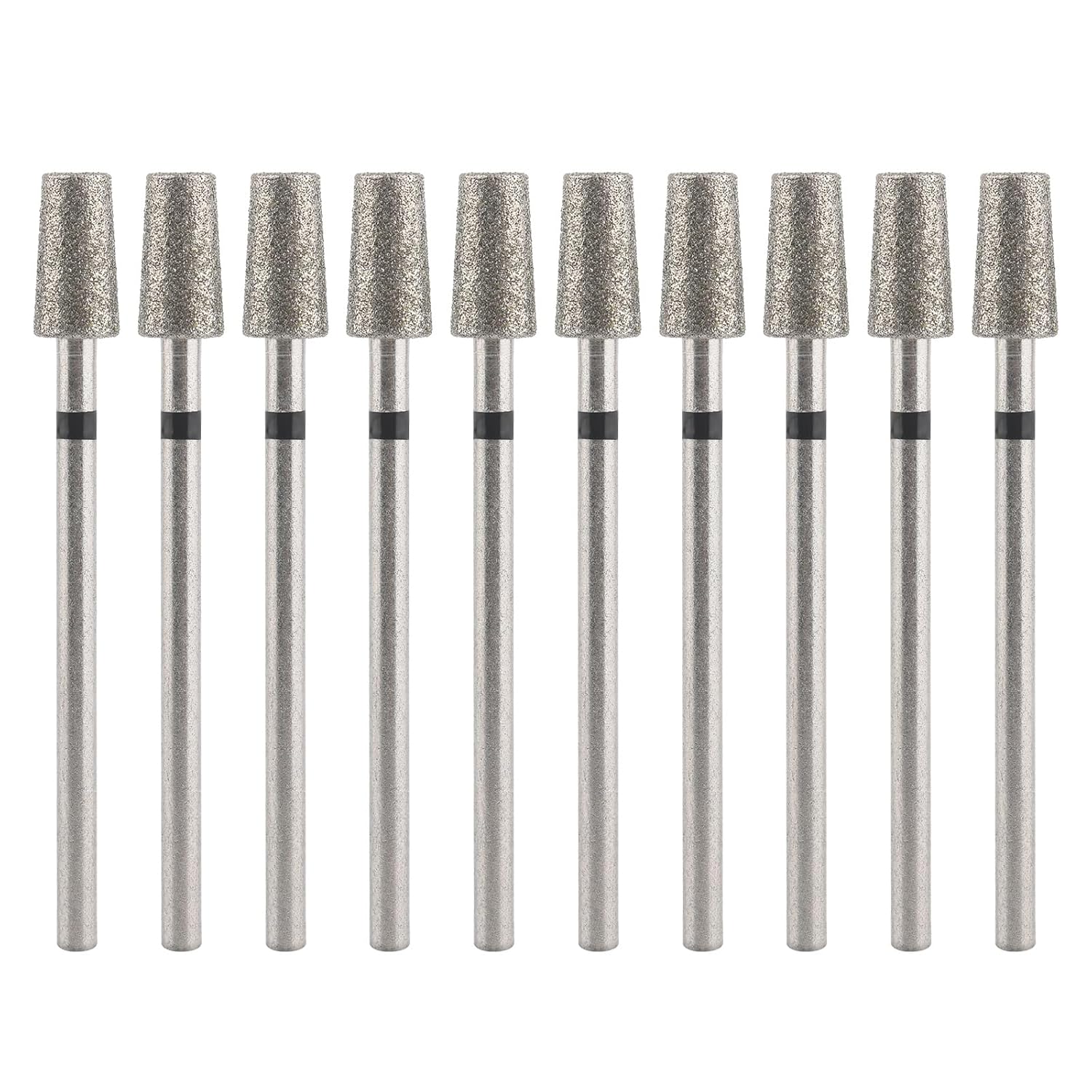 Amazon.com: siyuwuro 10Pcs Nail Drill Bits Tapered Barrel Cuticle Drill ...