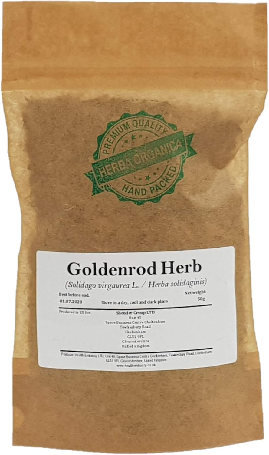 Amazon.com: Herba Organica Goldenrod Herb - Solidago Virgaurea L - Herbal Tea (50g) : Patio ...