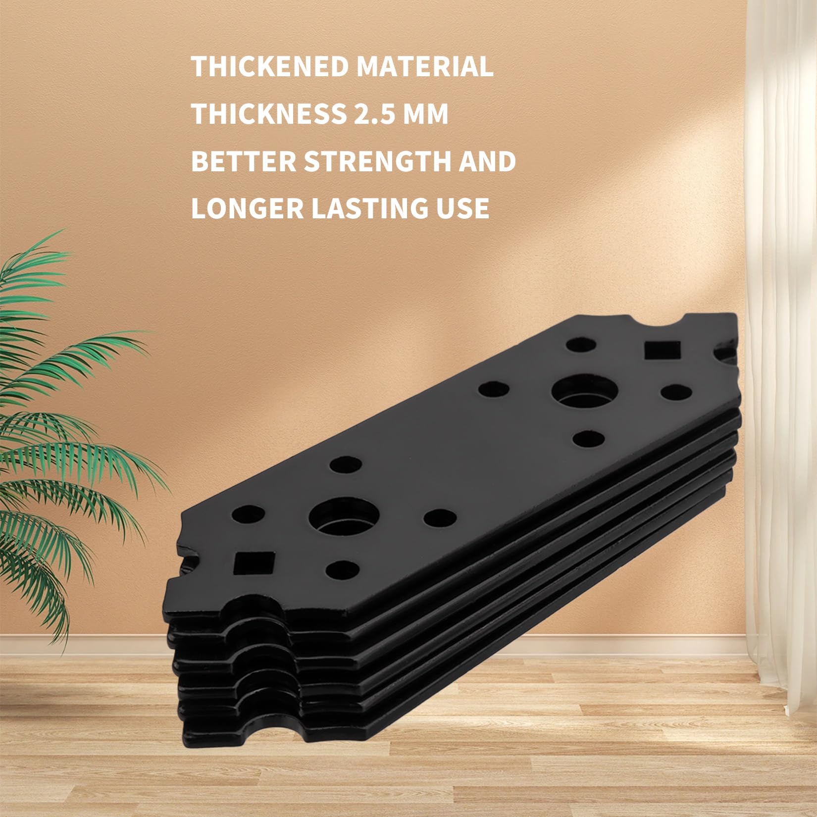 Snapklik.com : Flat Mending Plates, 6pcs Metal Flat Straight Brace ...