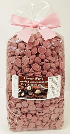 Ruby Chocolate Chips by Callebaut, the 4th Chocolate from The Ruby ...