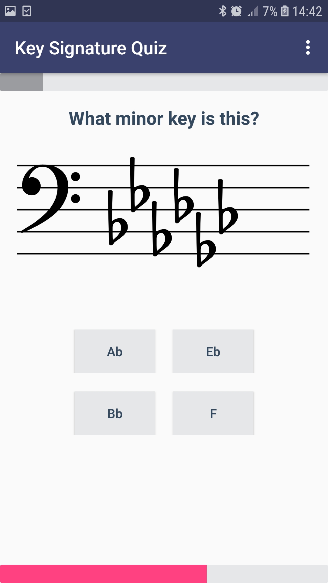 Music Theory - Key Signature Quiz - App on Amazon Appstore