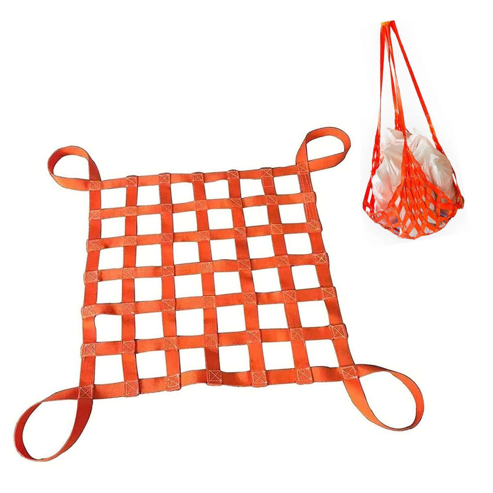 Amazon.com: Helicopter/Pallet Cargo Net - Flat Nylon Sling Hoisting Net ...