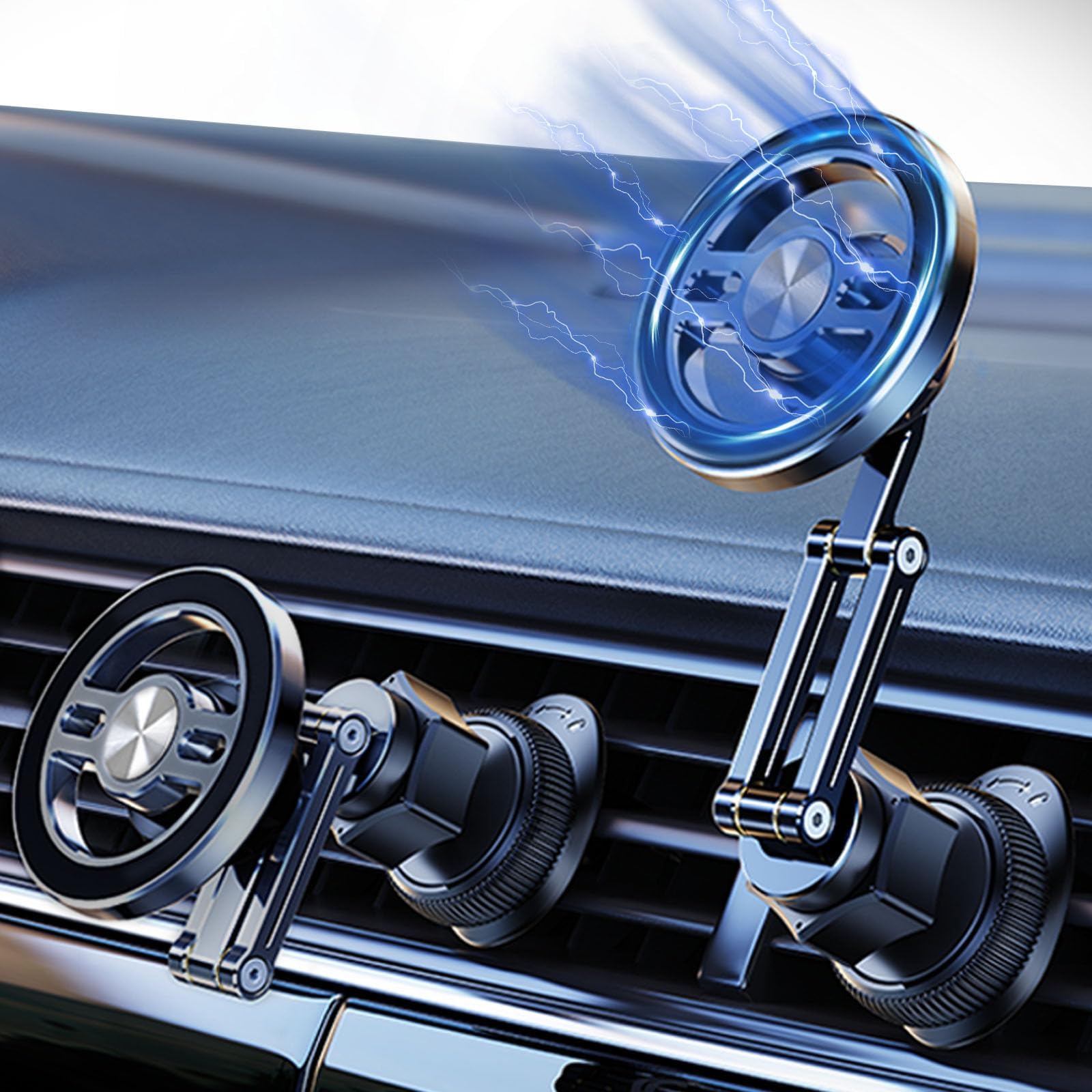 Amazon.com: NIFBANG for Magsafe Car Mount,[Strong N52 Magnet] Magnetic ...