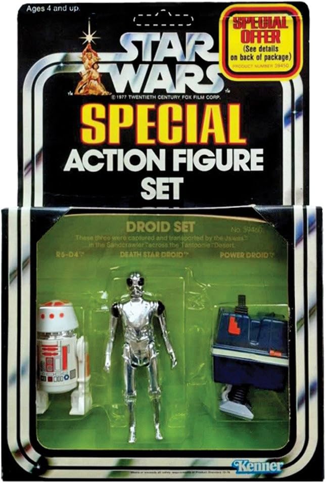 Amazon.com: Star Wars Droid Jumbo Kenner Action Figure Set with ...