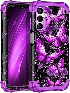 Amazon.com: Rancase Compatible with Galaxy A16 5G Case,Three Layer Heavy Duty Shockproof ...