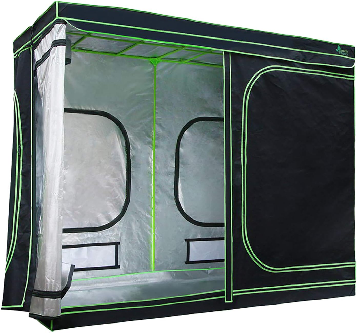Green Fingers 8x4 Grow Tents, 240 x 120 x 200cm High Reflective Mylar ...