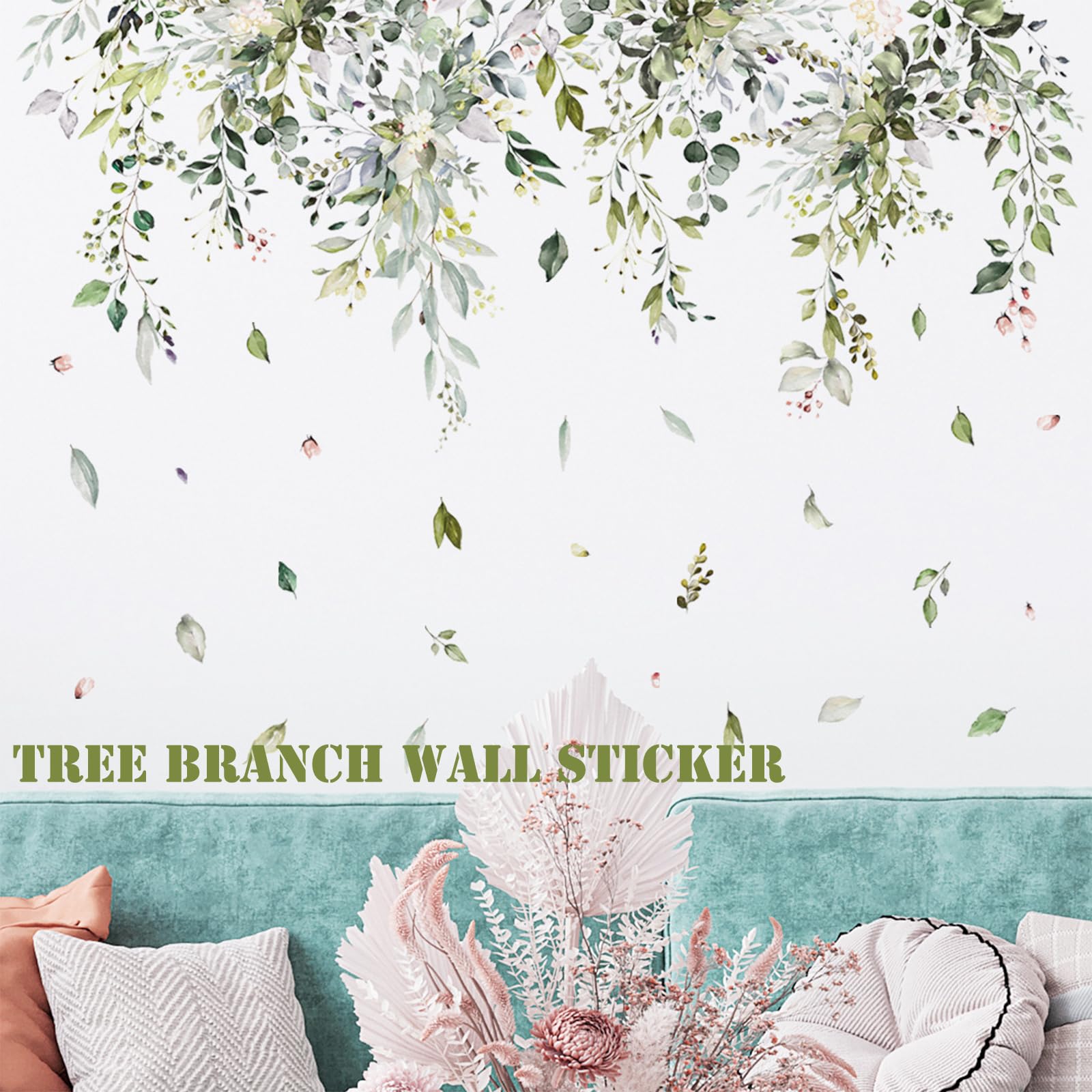 Stickers Green Wall