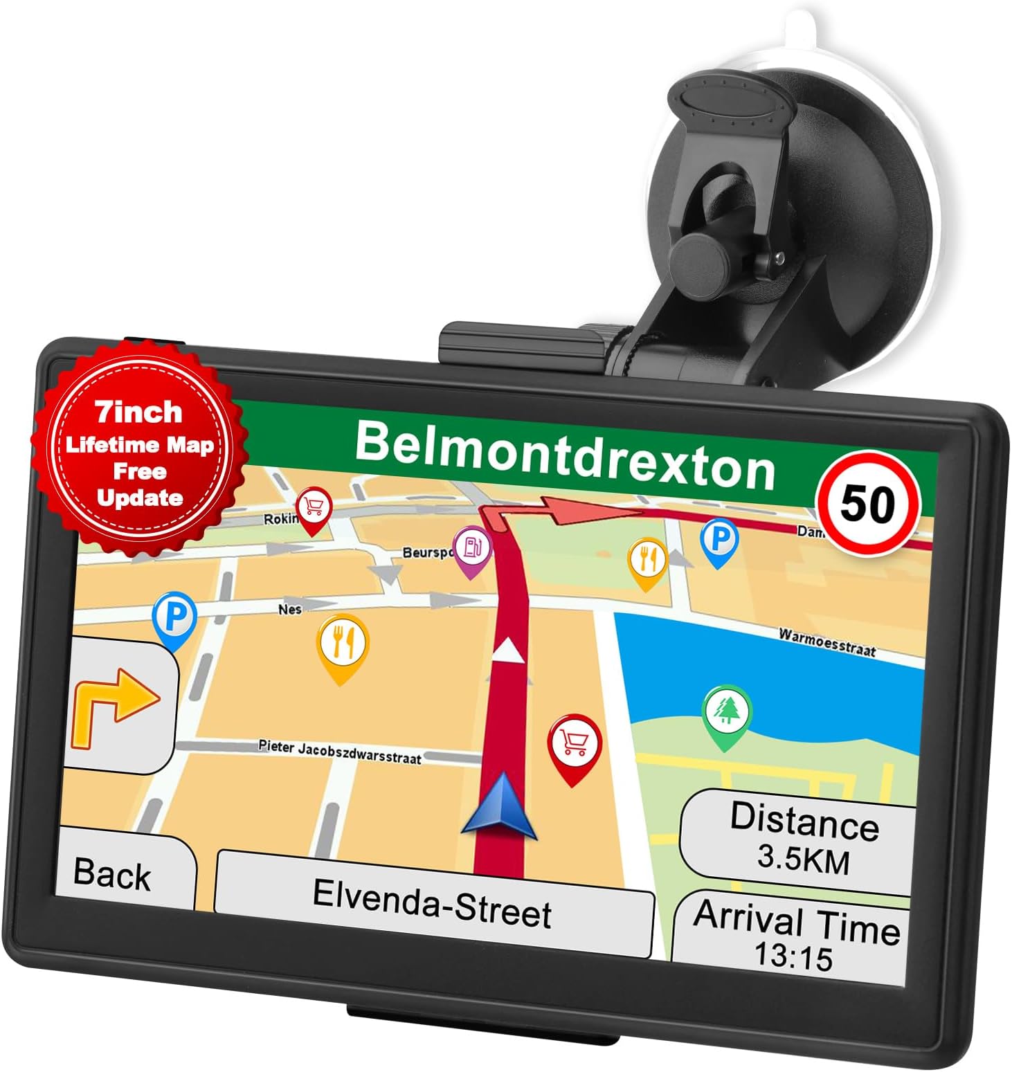 TomTom Car Sat Nav Start 52, 5 Inch with UK and ROI Maps, Speed Cam ...