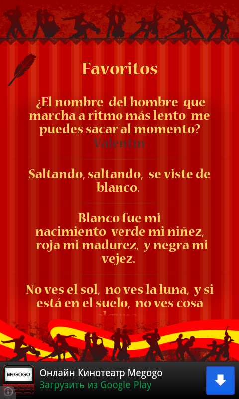 Spanish Riddles - App on the Amazon Appstore