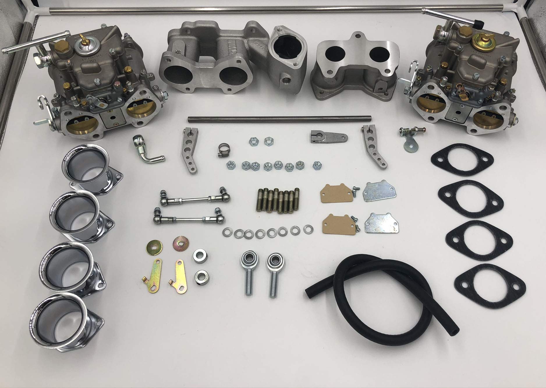 Buy DUAL 45 DCOE-ECON CONVERSION KIT MANIFOLD,LINKAGE FITS TOYOTA 20R ...
