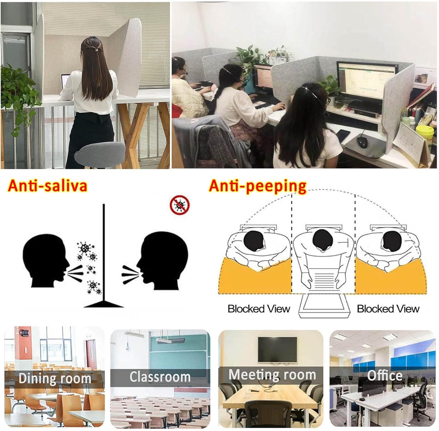 Desk Partition Desk Privacy Panel Desk Divider Philippines | Ubuy