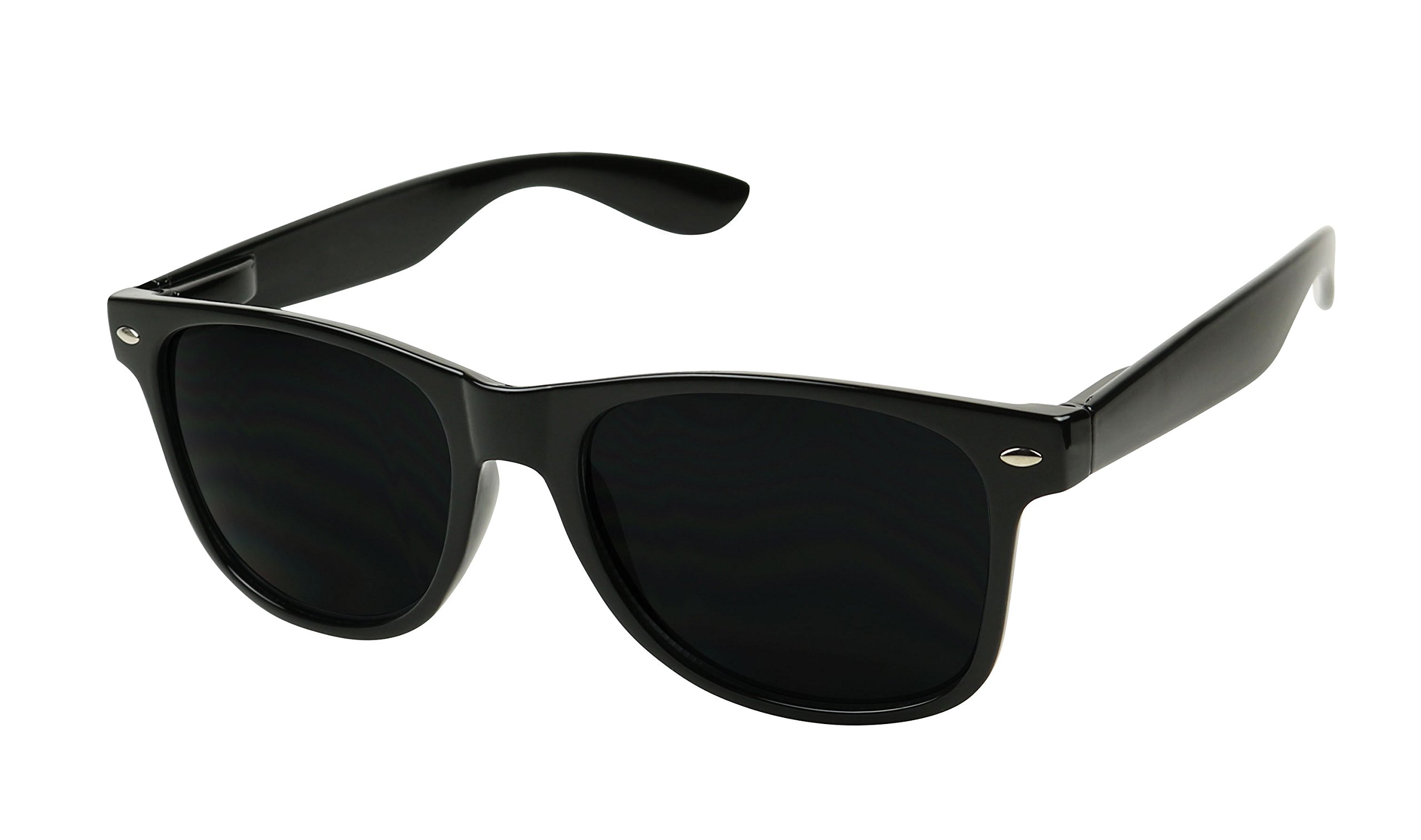 Snapklik.com : ShadyVEU Super Dark Round Sunglasses UV400 Casual ...