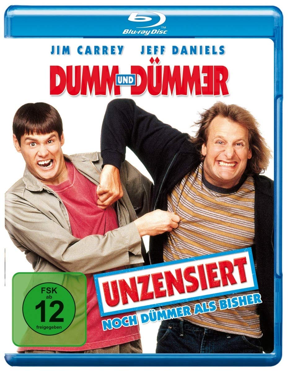 Dumm und Dümmer - Unzensiert [Alemania] [Blu-ray]: Amazon.es: Carrey ...