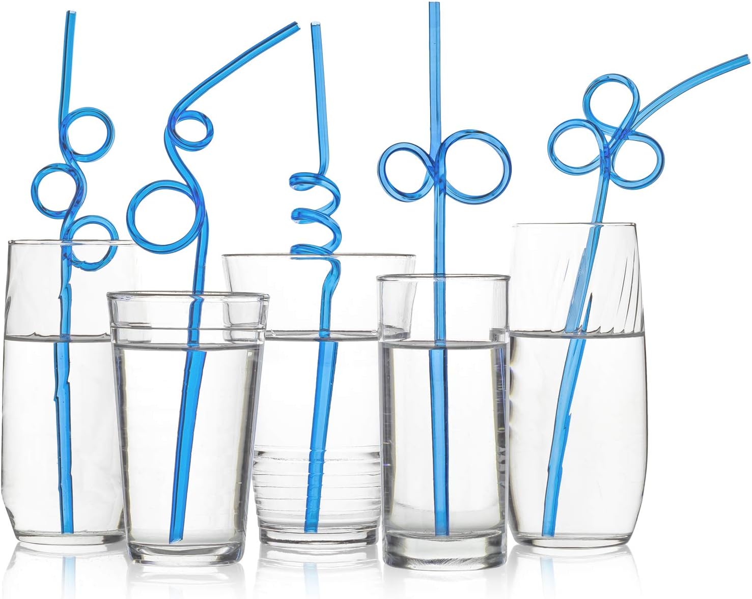 Amazon.com: Fiesta First 10 Premium Crazy Silly Straws for Kids/Adults ...