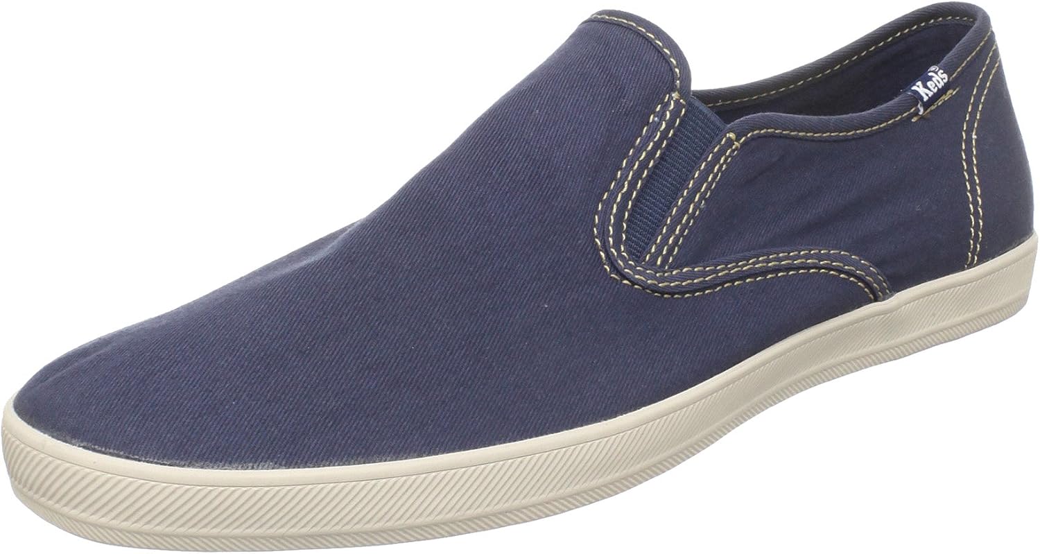 Amazon.com | Keds Men's Champion Slip-On Sneaker, Navy, 8 M US ...