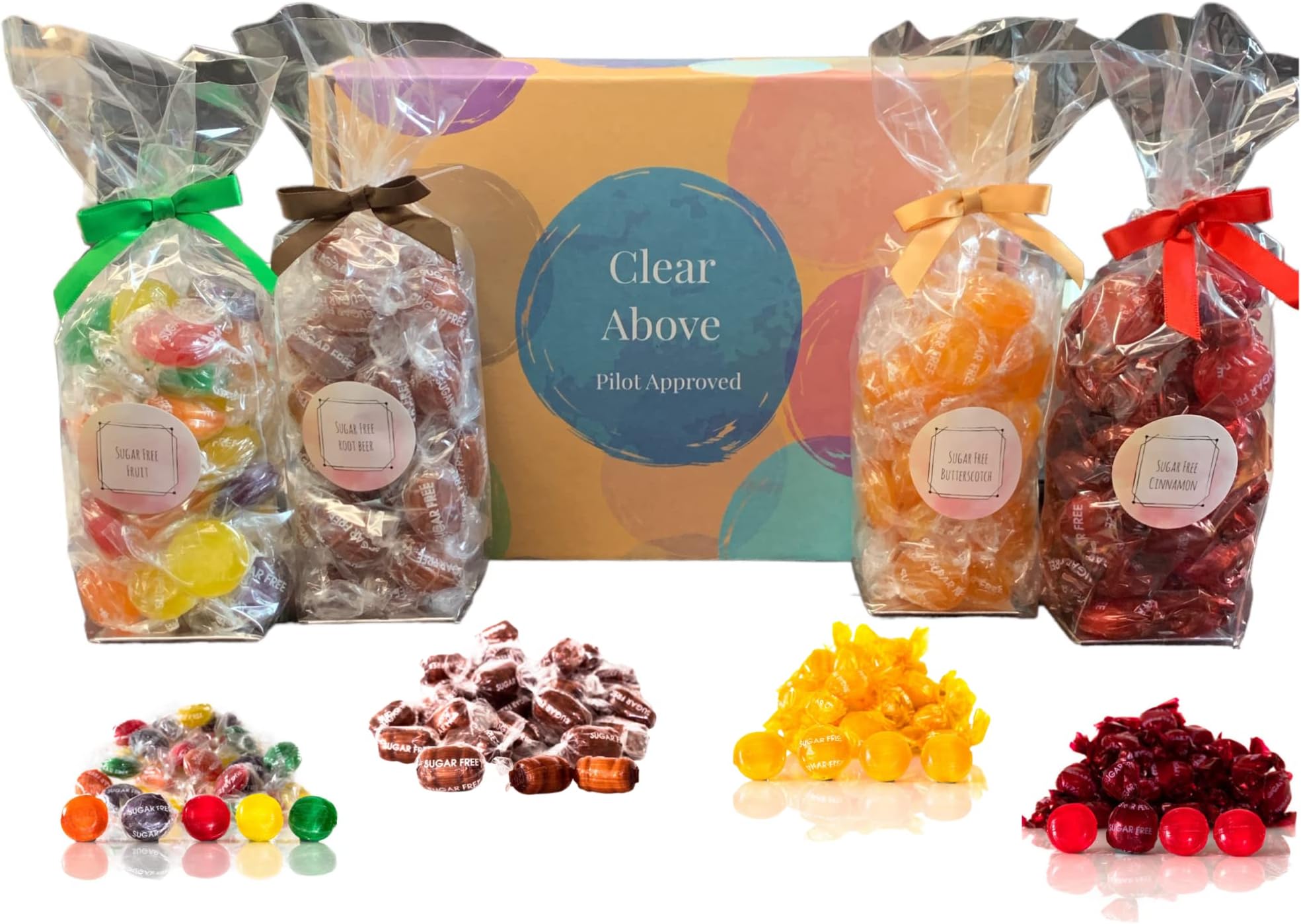 Amazon.com : Sugar Free Candy Variety Gift Box – Sugar Free Hard Candy ...