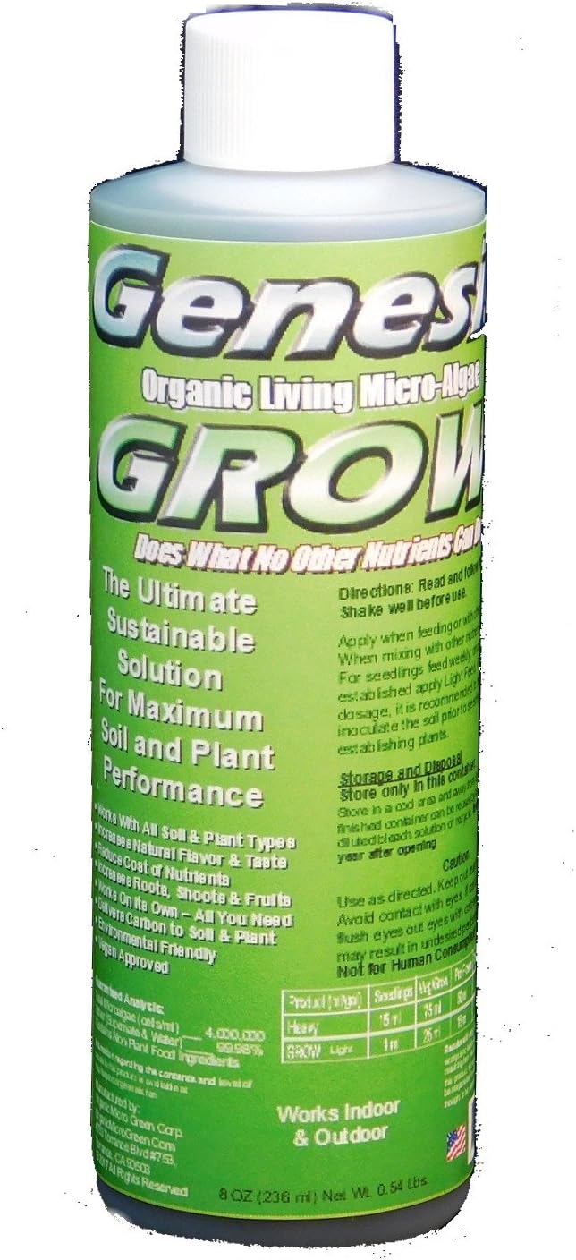 Amazon.com: Genesis GROW 8 OZ: Home & Kitchen