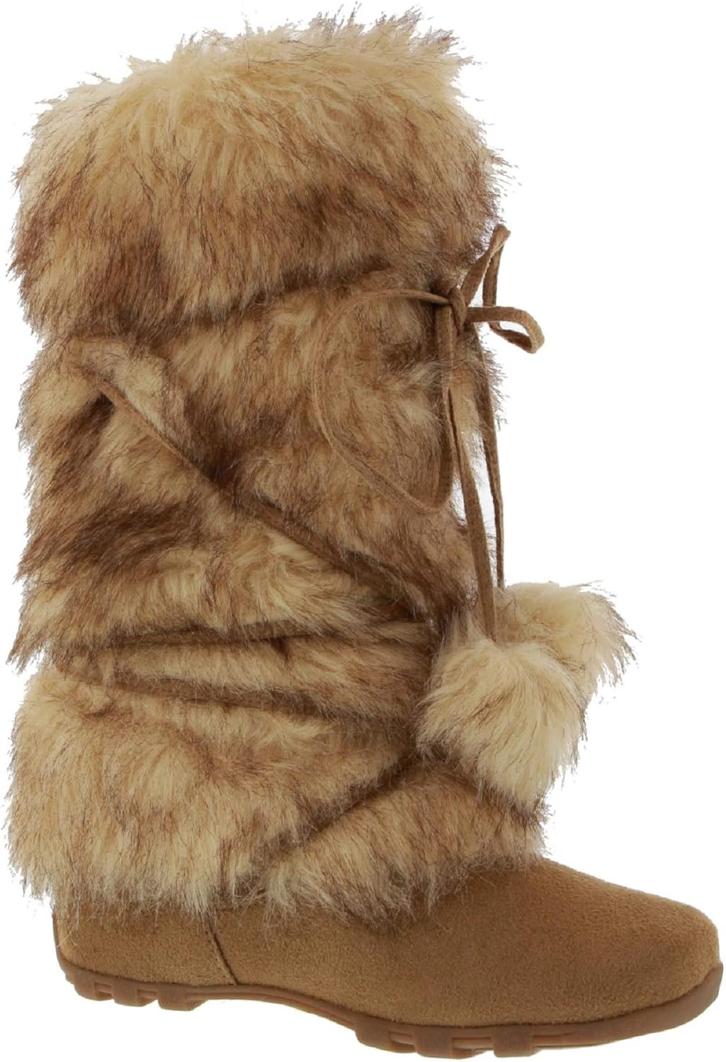 Amazon.com | Blossom Talia-Hi Women Mukluk Faux Fur Boot Mid Calf ...