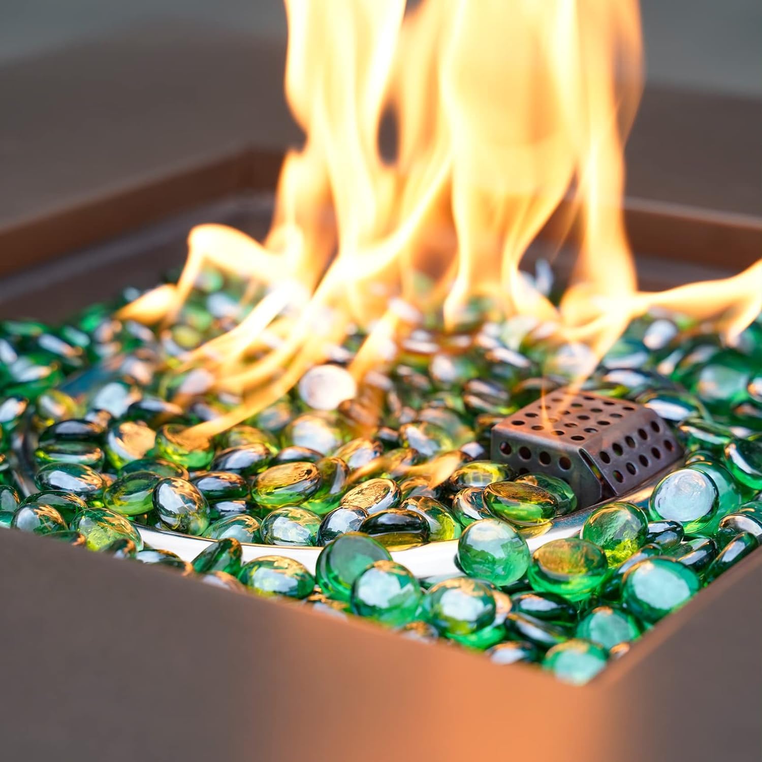 Glass Bead Fire Pit