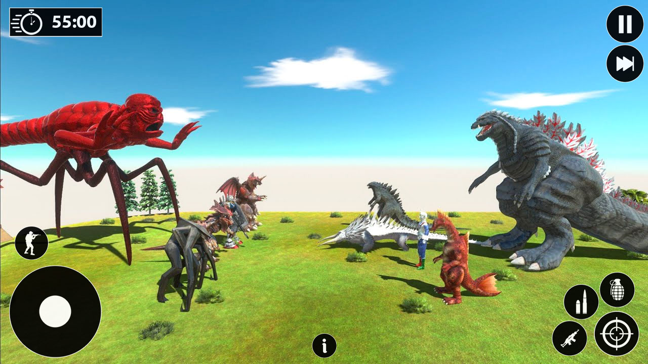Animals Battle Dino Revolt 3D Simulator Survival Fight Games - App on ...