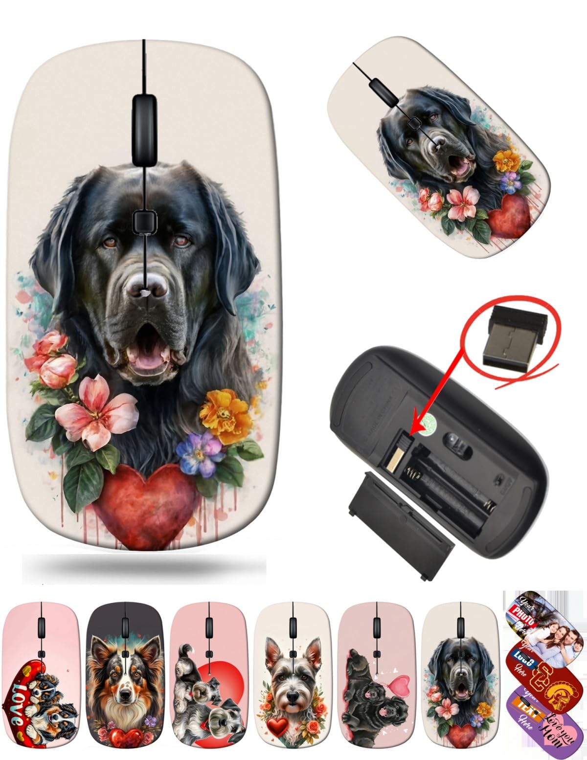 Amazon.com: maizi Wireless Mouse Women for Chromebook Laptop PC ...