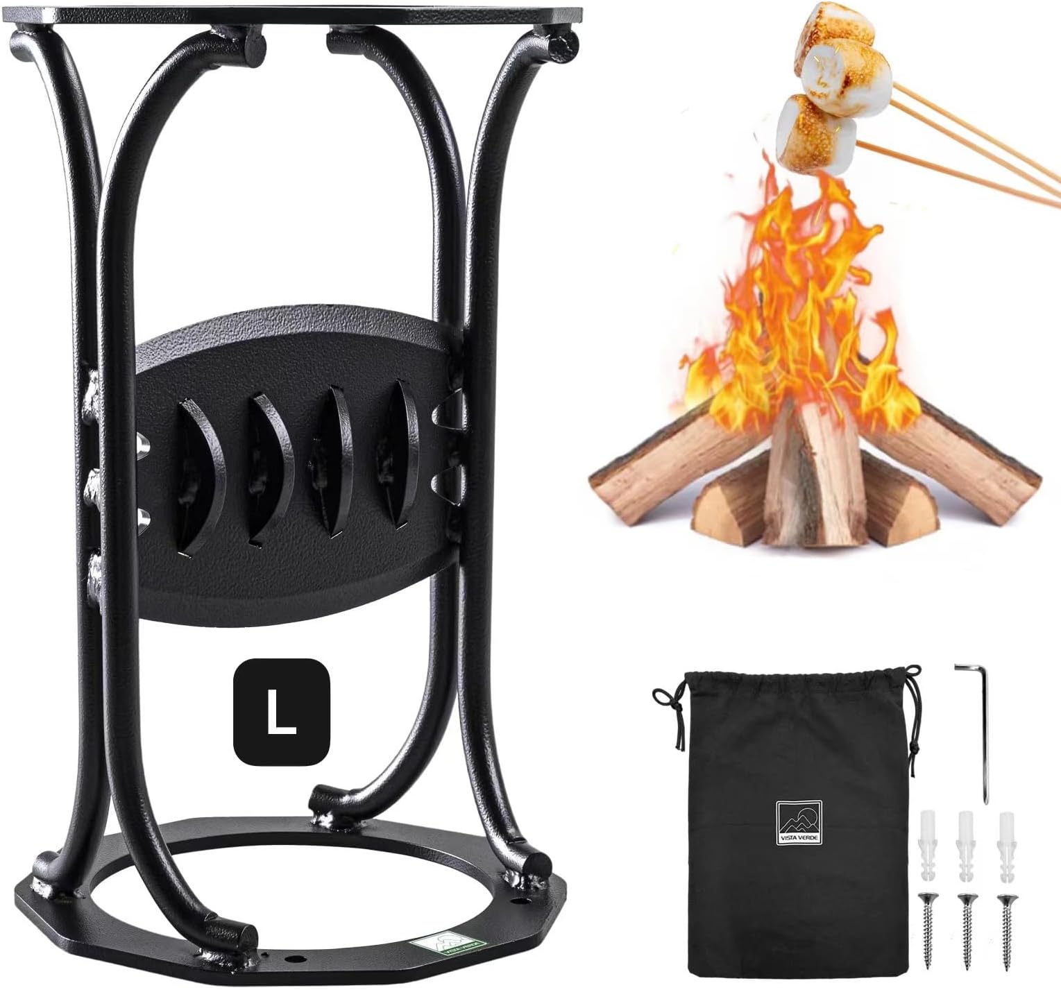 Amazon.com : VISTA VERDE Log Splitter - Axe Wood Splitter with Cast ...