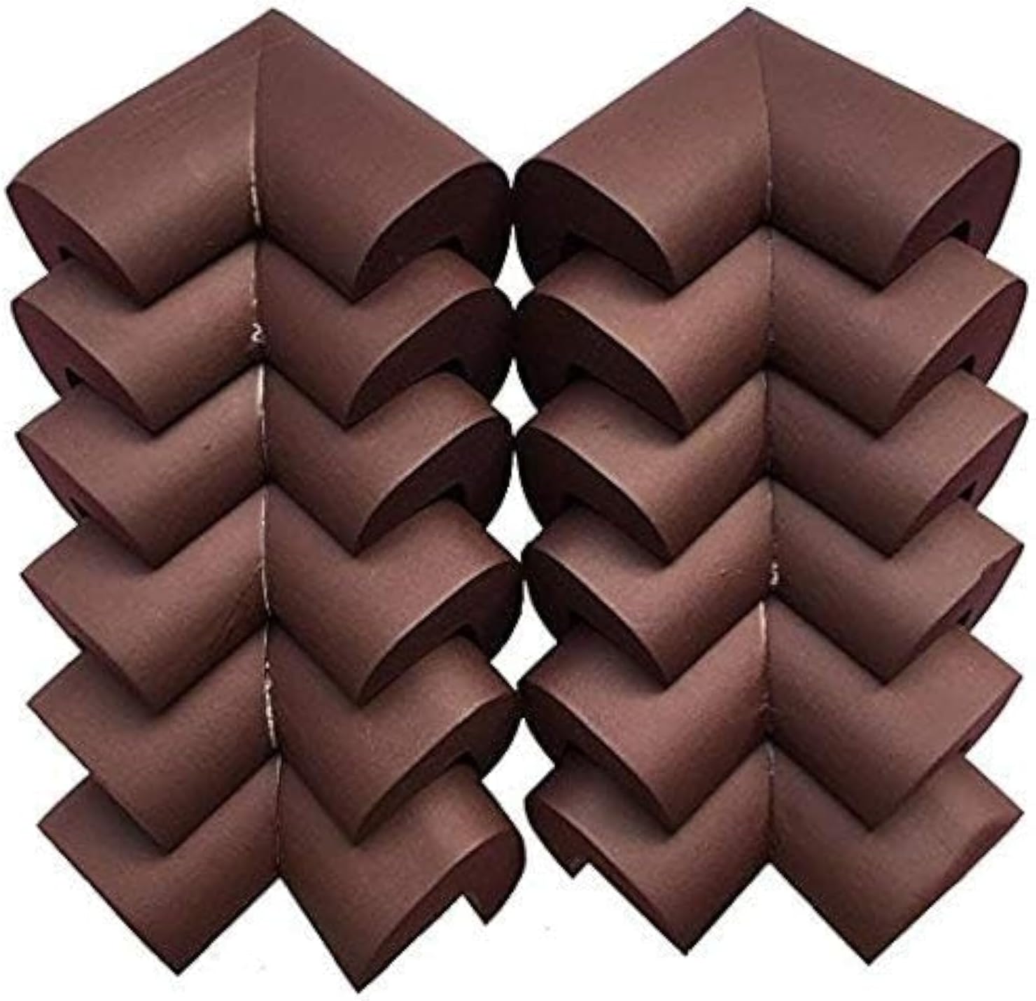 Buy SYGA Pack of 12 Brown Thick for Baby Child Infant Kids Safety Table ...