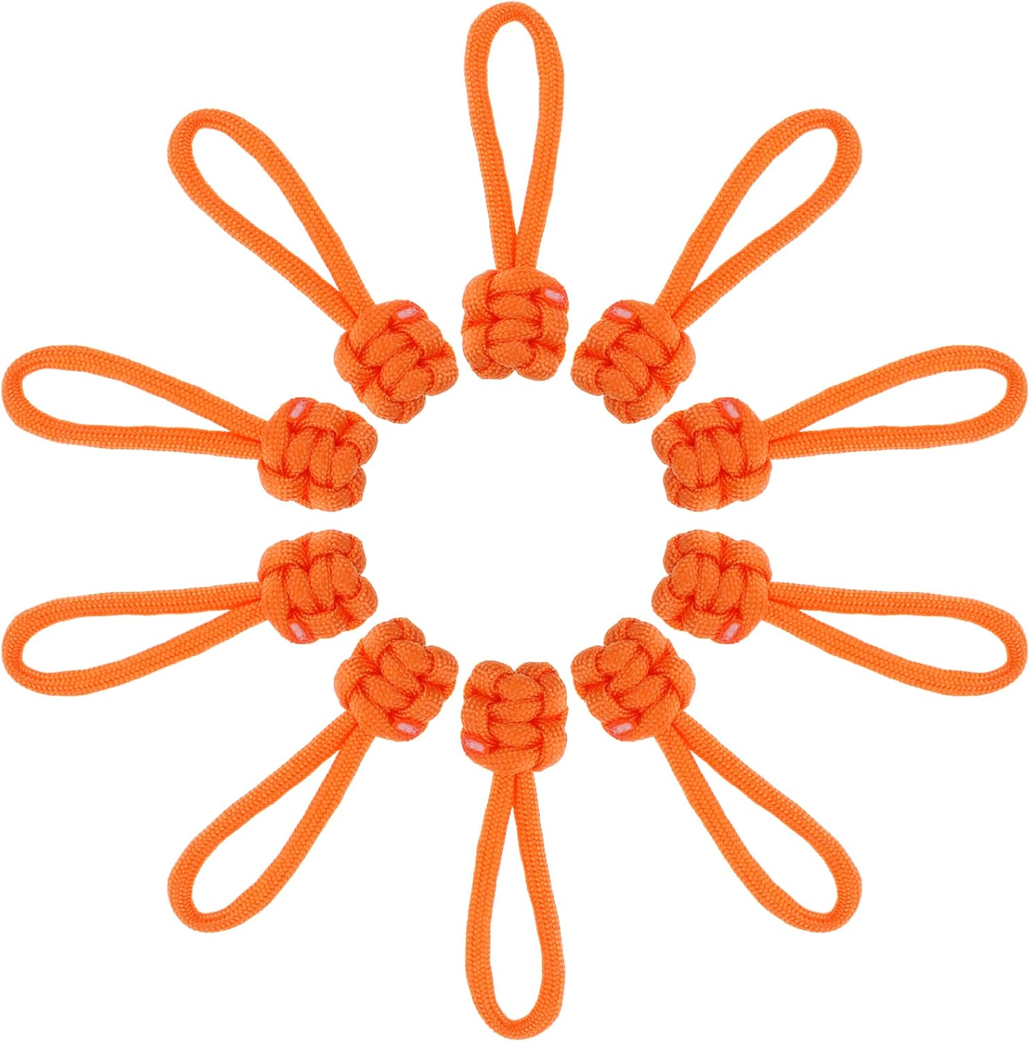 Amazon.com: Coshar 10Pcs Zipper Loops Replacement Cord Zipper Pulls ...