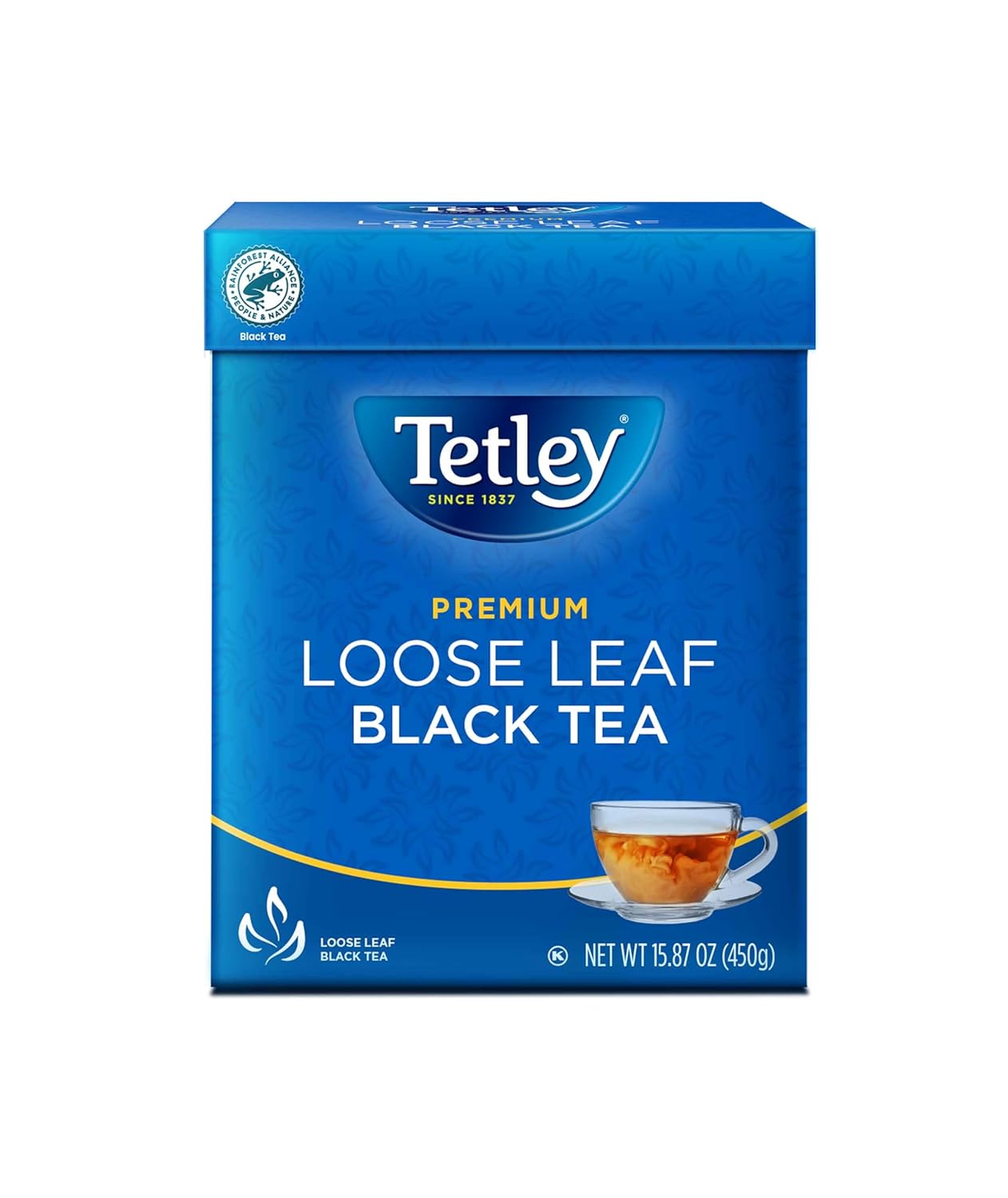 Amazon.com : Tetley Premium Loose Leaf Tea, 15.87 Oz : Black Teas ...