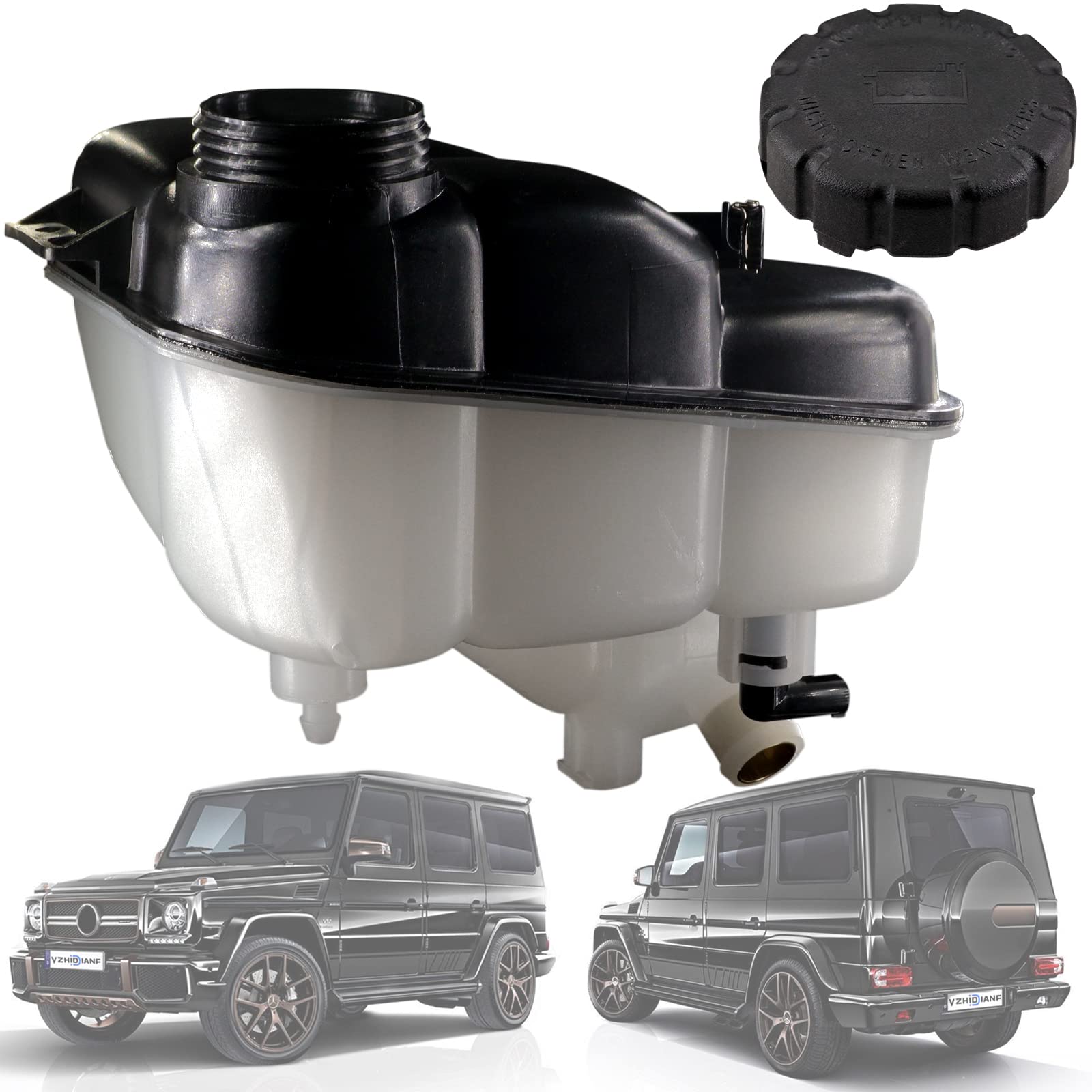 Amazon.com: YZHIDIANF 2115000049 Coolant Reservoir Tank [with Sensor ...