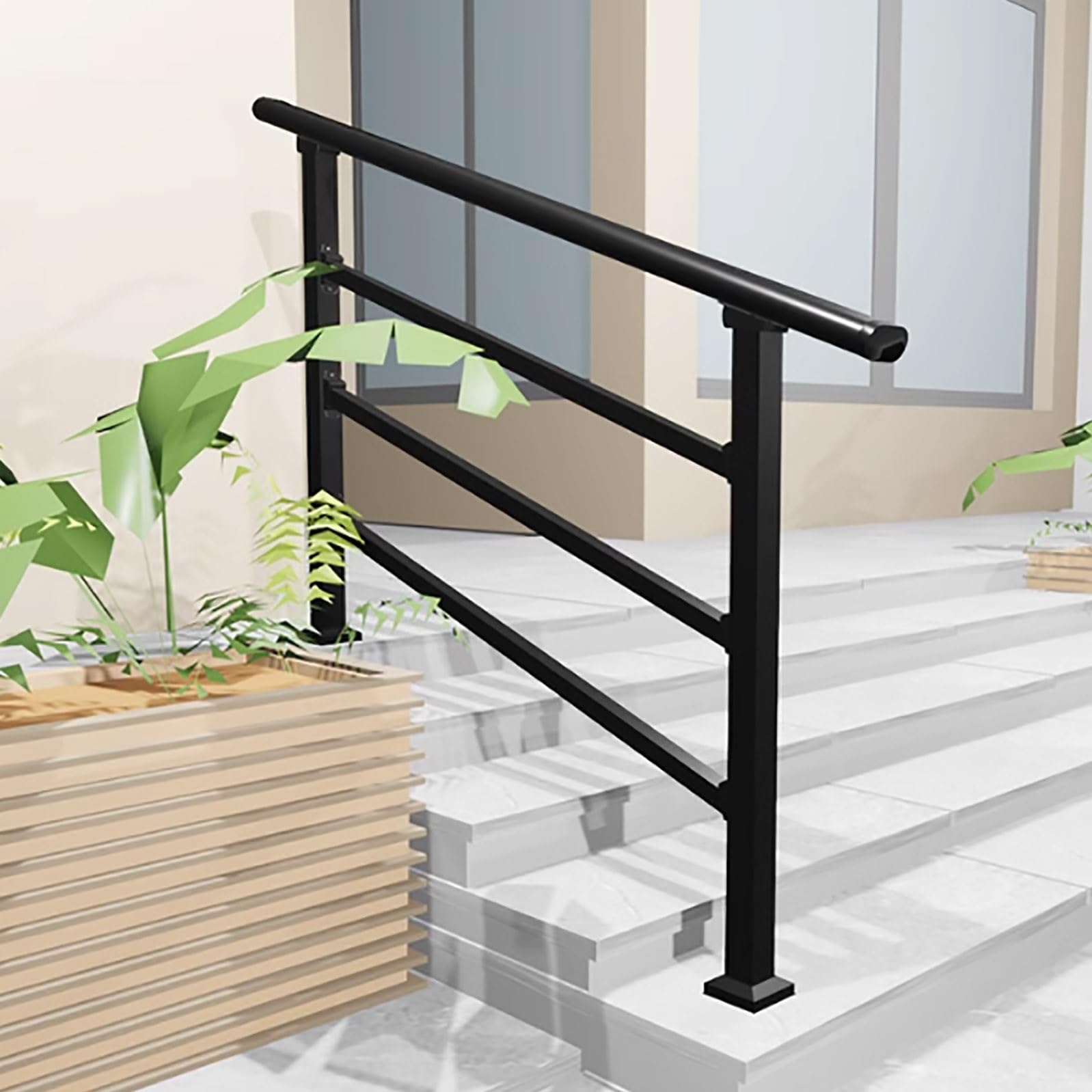 Exterior Hand Railings For Stairs