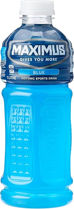 Maximus Bring It On Blue Isotonic Sports Drink, 12 x 1 Liters : Amazon ...