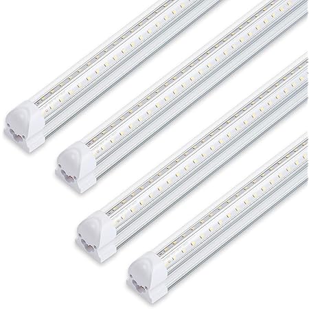 (Pack of 6) Barrina LED T5 Integrated Single Fixture, 2FT, 6500K (Super ...