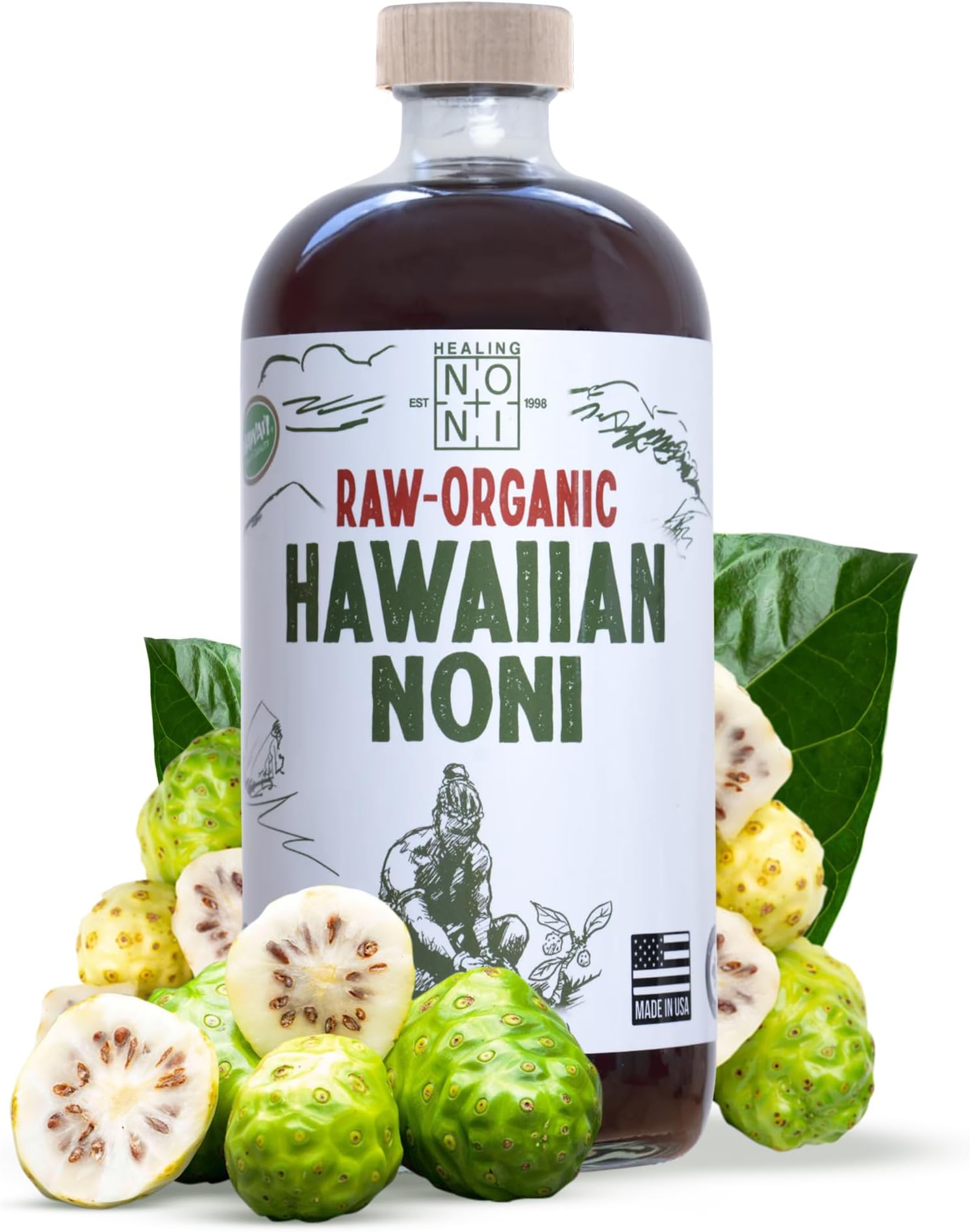 Amazon.com: Earth's Bounty - Tahitian Pure Noni Juice - 32 fl.oz ...