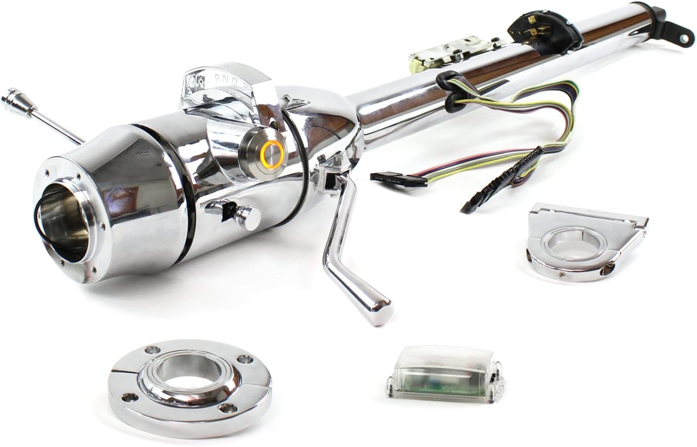 Amazon.com: Helix 706609 Keyed Tilt Column Floor Shift Chrome (3SPD ...